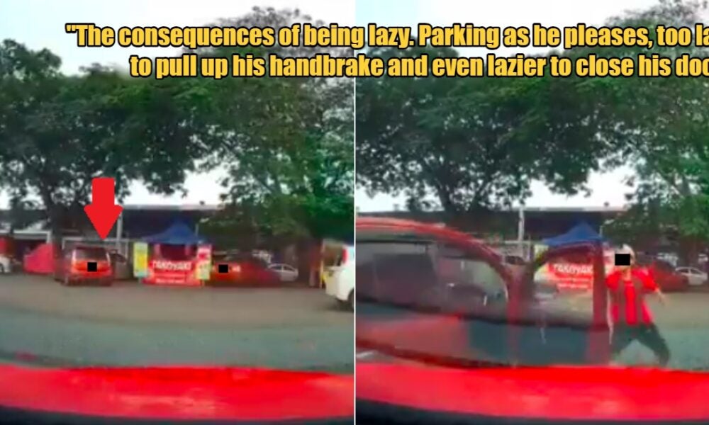 WATCH: M'sian Parks by Roadside to Buy Food & Doesn't Pull Handbrake ...