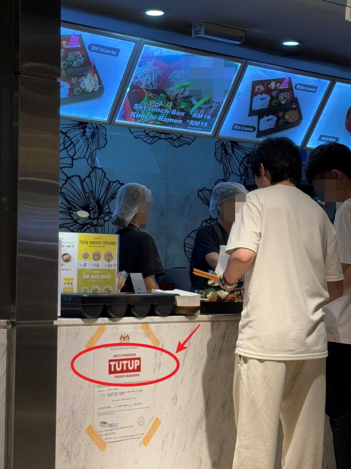 M'sian Shares How KKM Raided a Korean Eatery in KL to Issue Closure ...