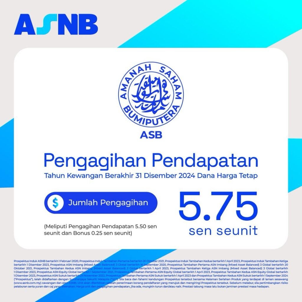 PNB Announces 5.75 Sen Per Unit Income & RM10.1 BILLION Payout for ASB ...