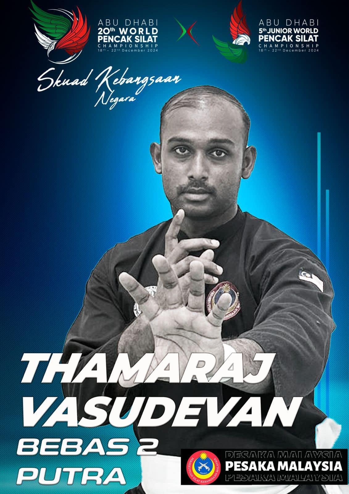 M'sian Indian Man Creates History by Winning Gold at World Pencak Silat ...