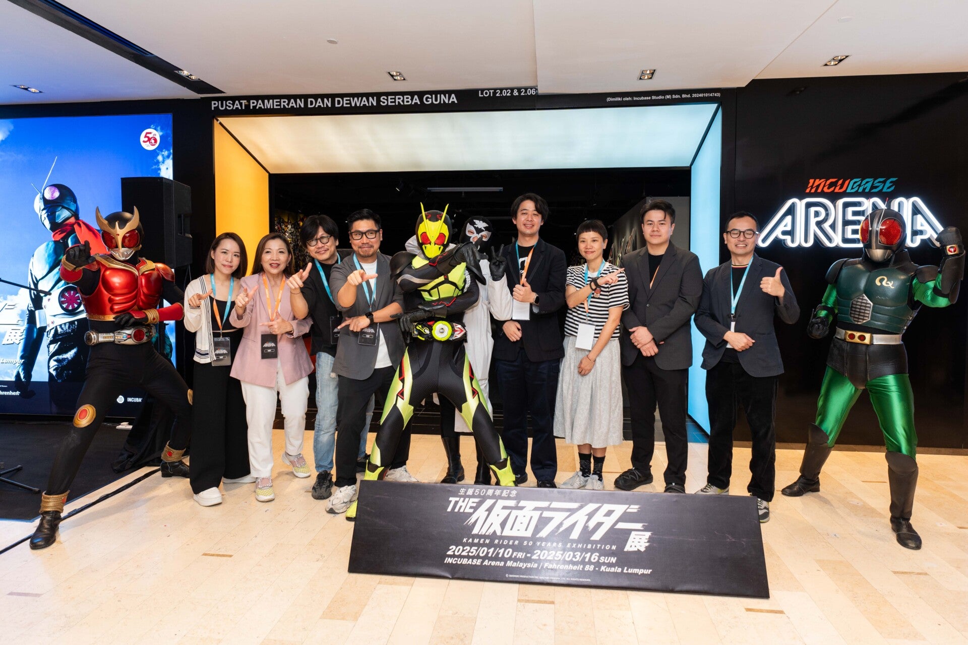 M'sians Get Ready to 'Henshin'! Kamen Rider 50th Anniversary Exhibition ...
