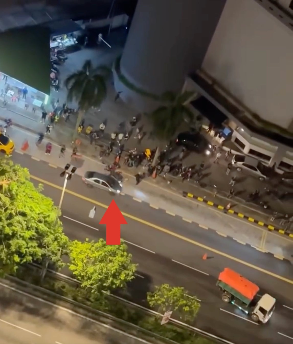 Shocking Video Shows 2 Vehicles Rampaging Through Crowd & Hitting ...