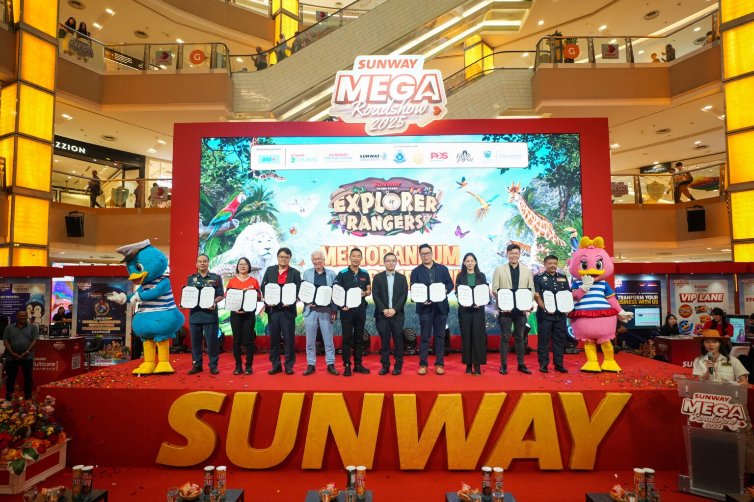 Leaders of Tomorrow: Sunway Theme Parks Explorer Rangers Season 3 Signs ...