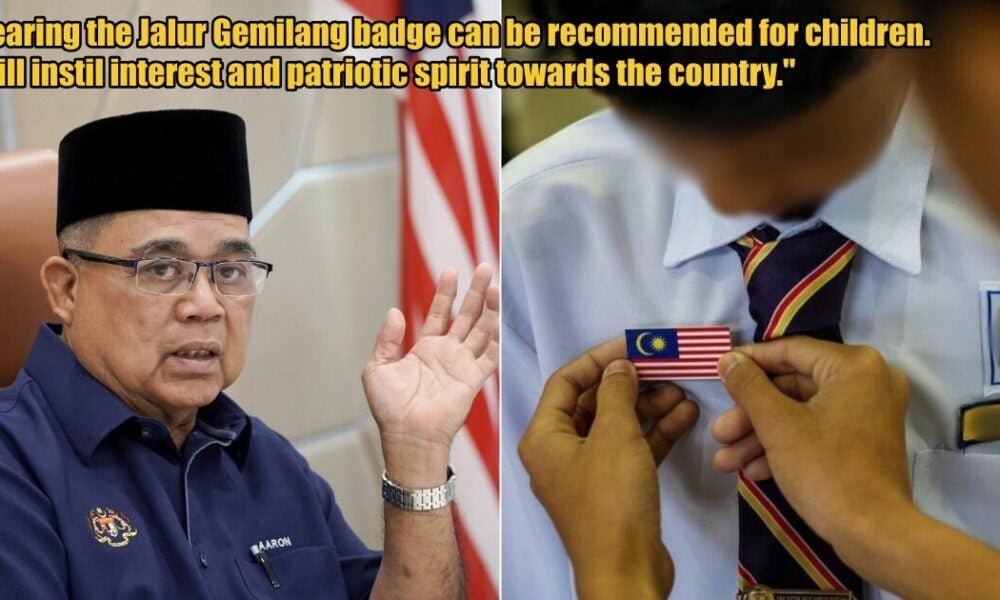 Unity Minister Wants Jalur Gemilang Badge on Uniform Requirement to Be ...