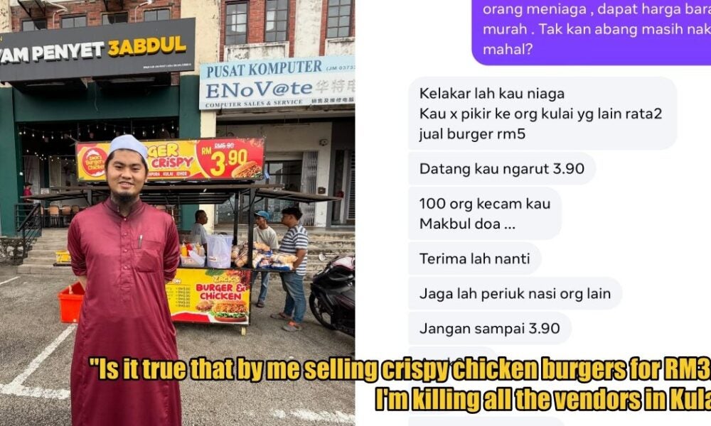 M'sian Asks If He Should Raise His RM3.90 Burger Price After Another ...