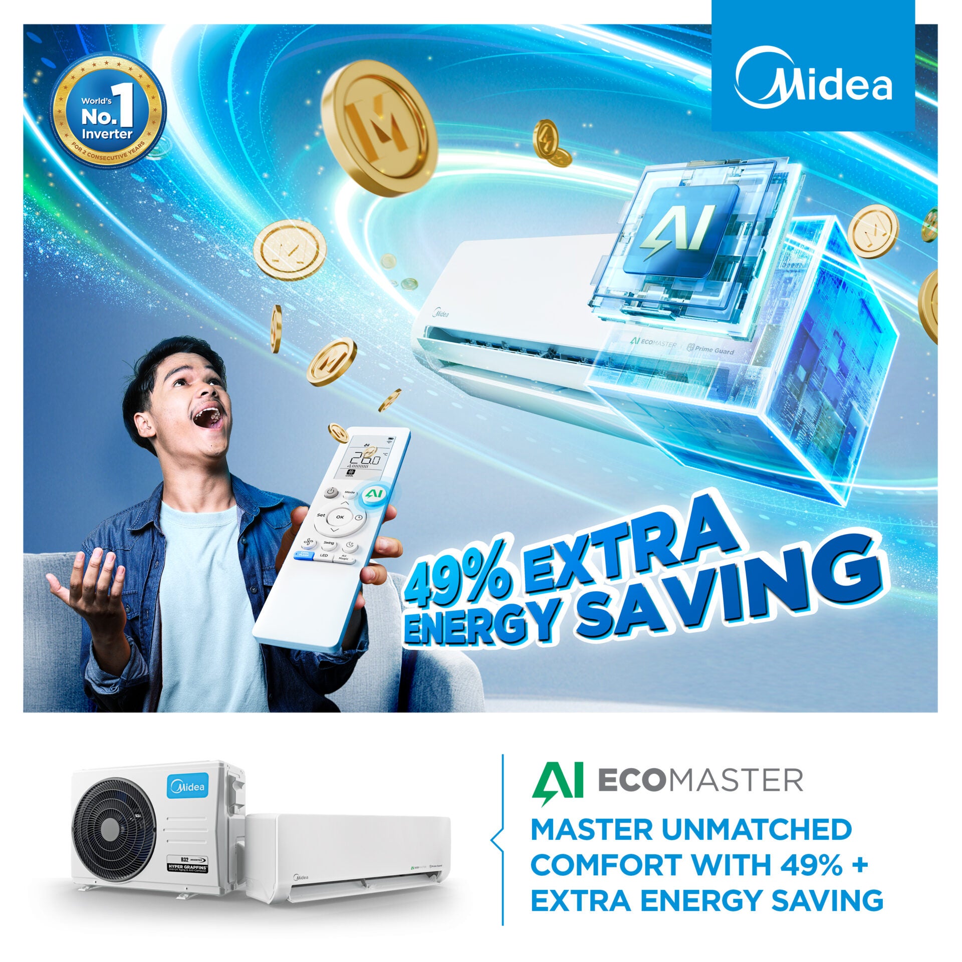 Midea’s Four Major Inverter AC Series Make a Grand Debut in Malaysia ...