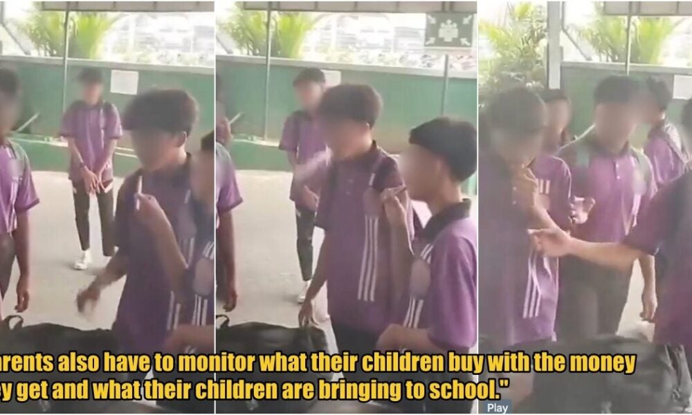 "Just ban vapes" - M'sians Saddened by Viral Video of School Students ...