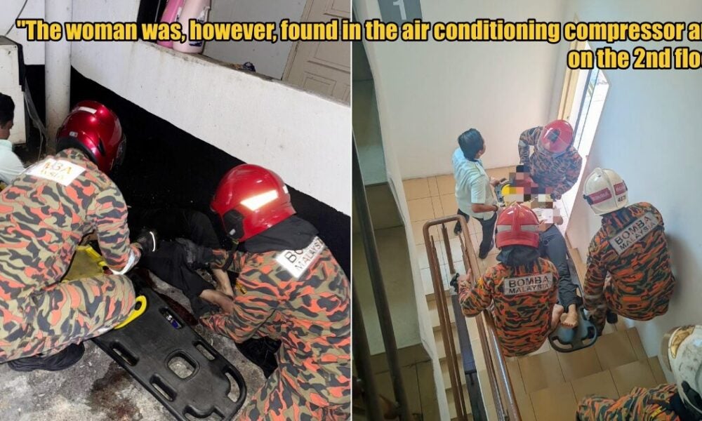 20yo Woman Survives Fall from 7th Floor Balcony in Ipoh, Bomba Called ...