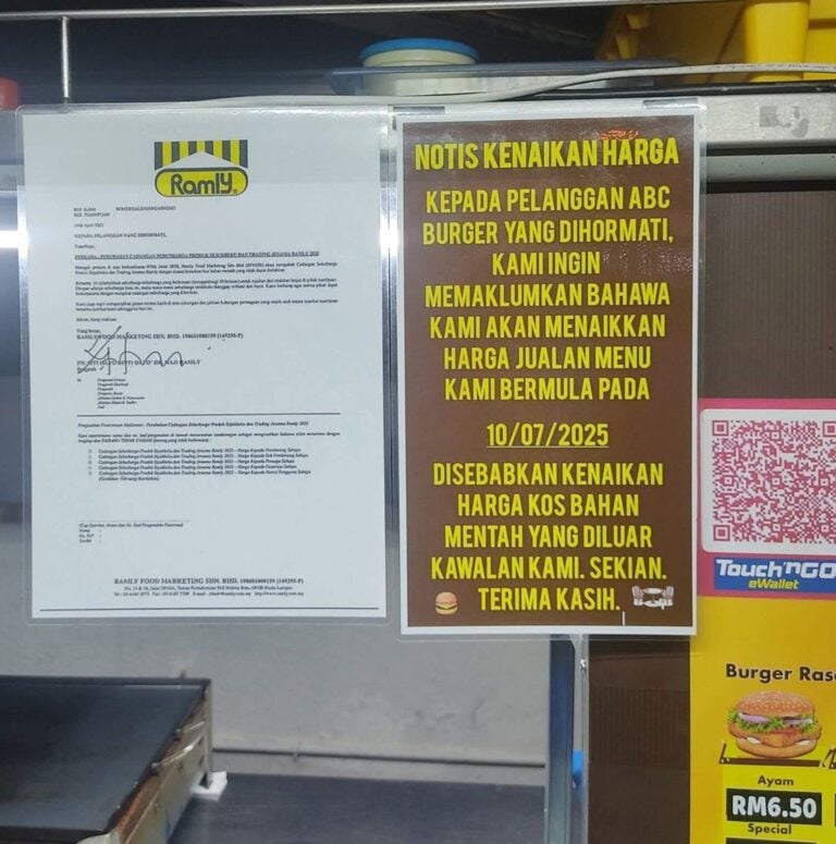Ramly Burger Reportedly Increasing Prices by 10% Due to SST, Gets ...