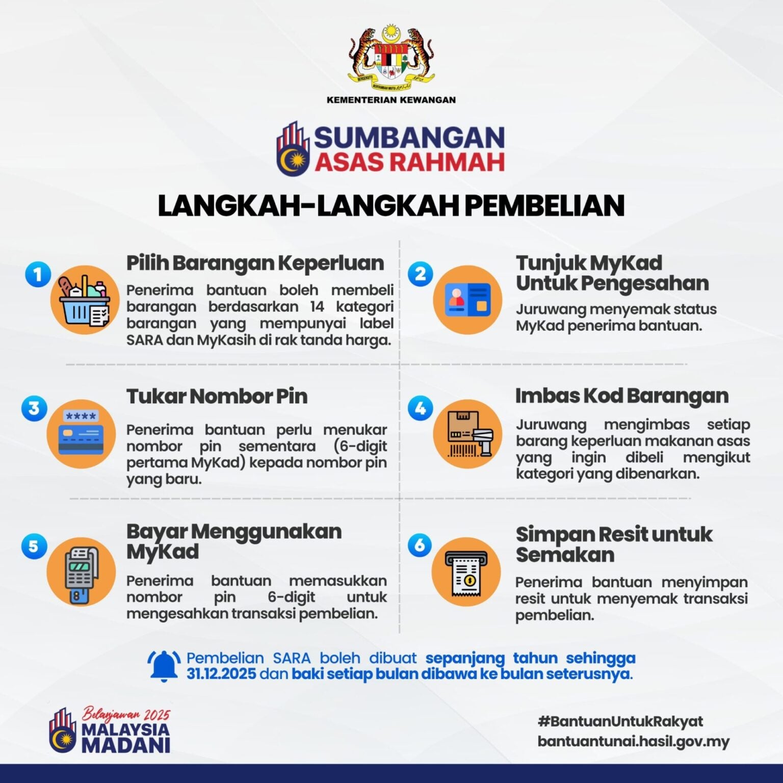 RM100 Cash Aid: What to Buy, How to Change PIN or Check Balance & What ...