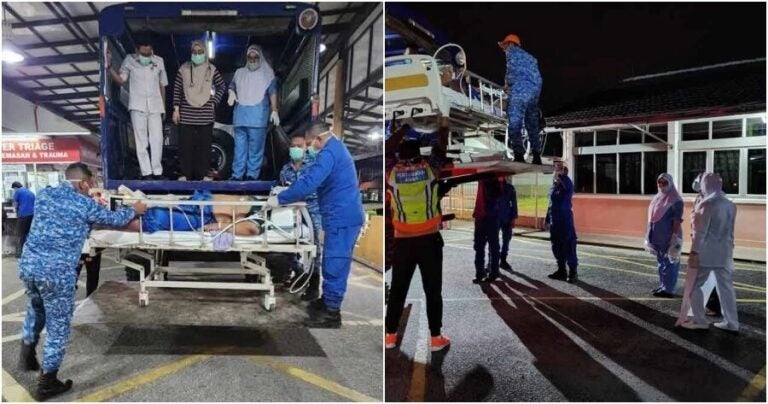 160kg Patient in Kelantan Too Heavy for Ambulance, APM Uses Lorry for ...