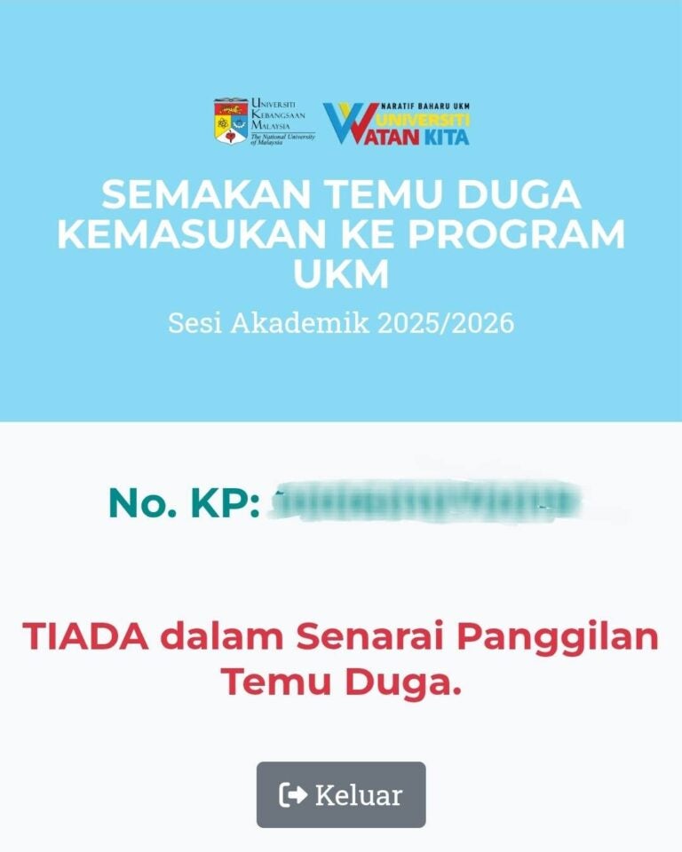 STPM Student with 4.0 CGPA & 99.9% Merit Score Rejected by 6 ...