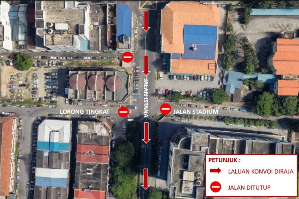 Jalan Istana to Be Closed This Thursday for Selangor Raja Muda's ...