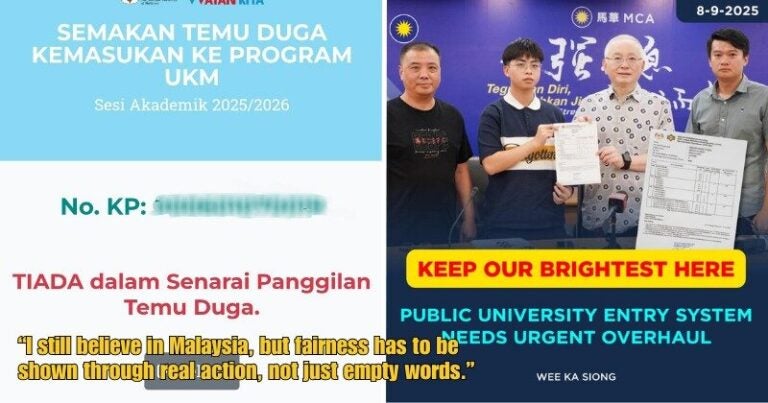 STPM Student with 4.0 CGPA & 99.9% Merit Score Rejected by 6 ...