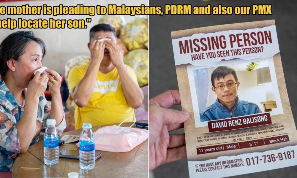 UK Mum Comes to Malaysia, Begs for Help Locating Her Missing 17yo Son ...