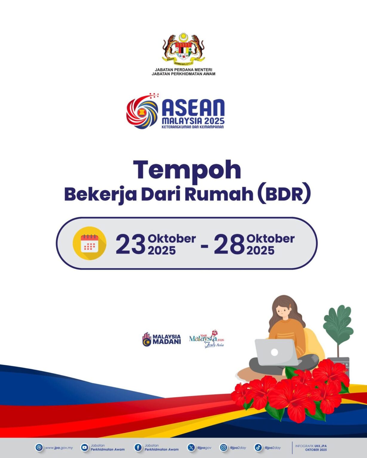 47th ASEAN Summit in KL: Malaysian Civil Servants Allowed to WFH from ...