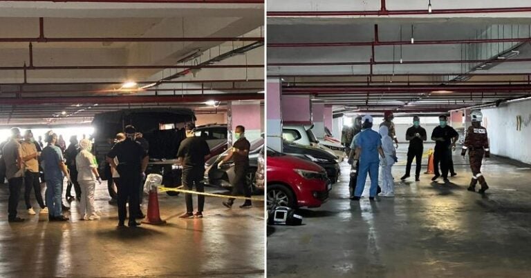 Dead Body Found Inside MPV Parked at Kuching Mall, Believed to Be Local ...