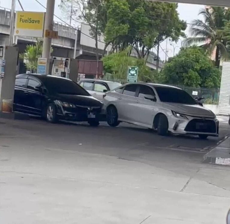 PDRM: Suspect Evaded Arrest at Klang Gas Station & Almost Ran Over PDRM ...