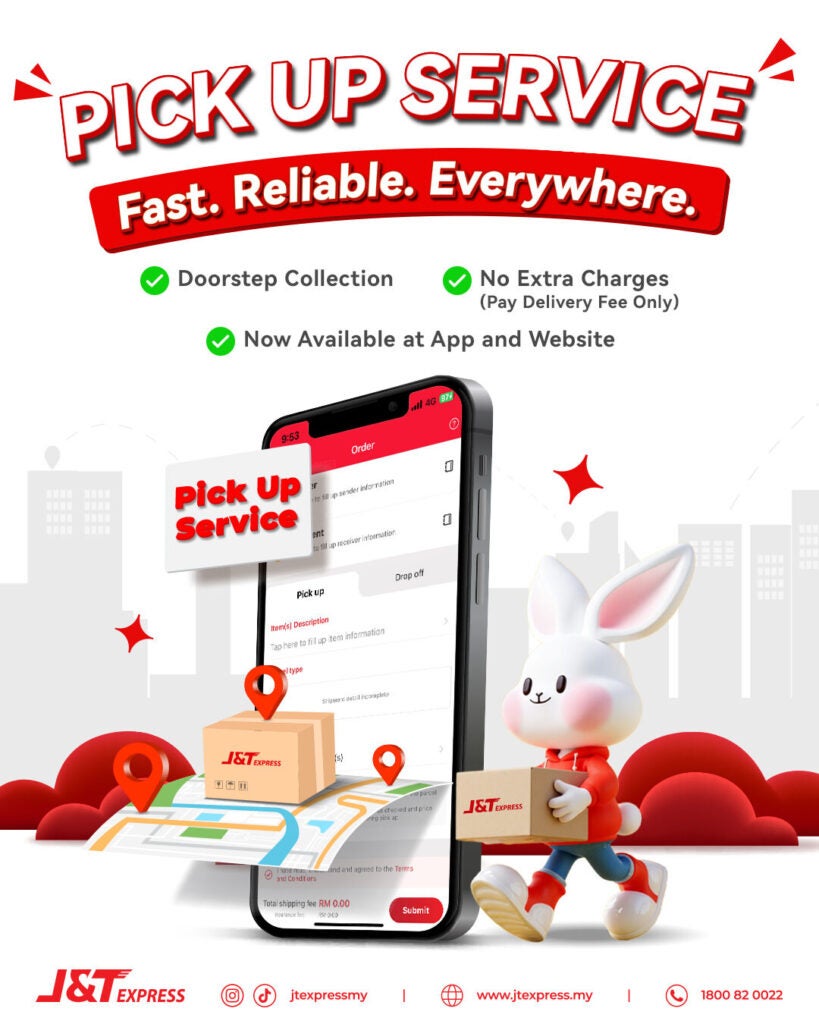Send Parcels Without Leaving Home — FREE Pick-Up Now on J&T App and ...