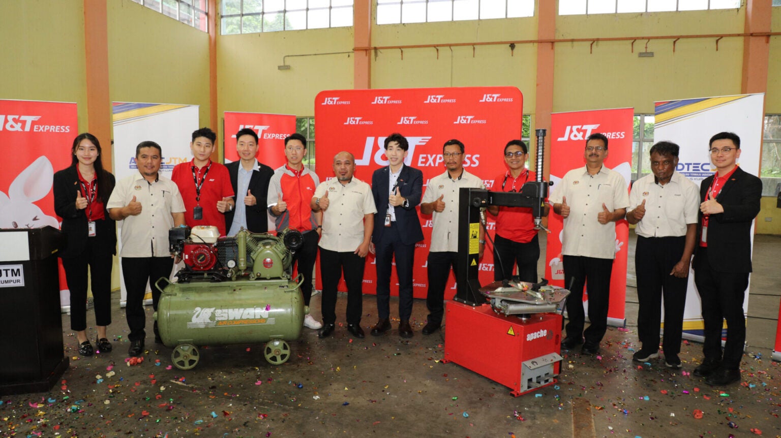 J&T Express Malaysia collaborates with ADTEC JTM Kuala Lumpur Campus to ...