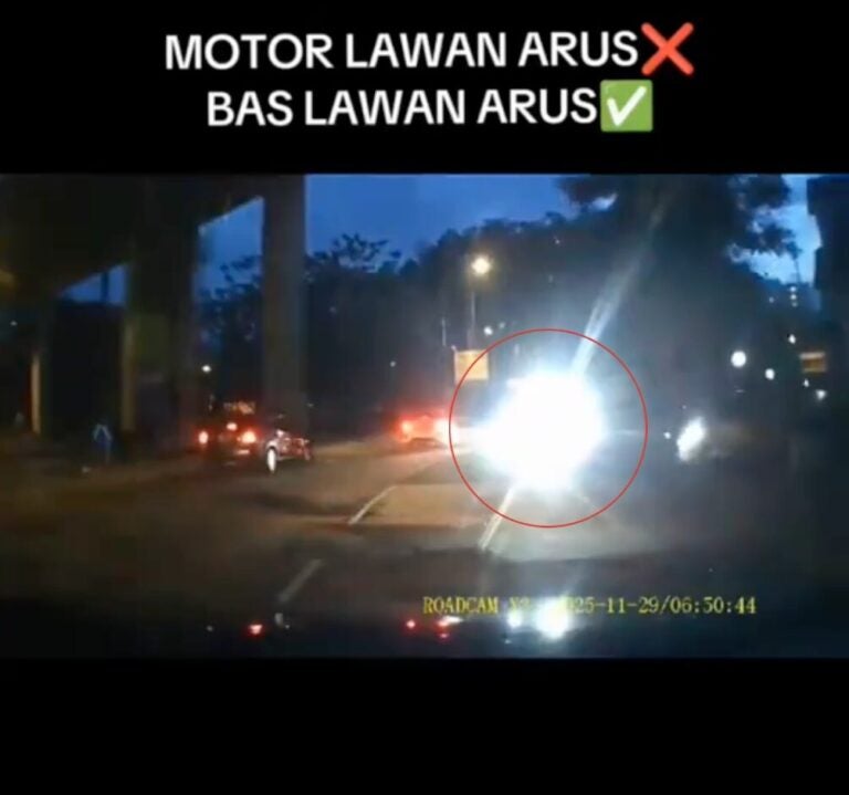 Viral Video Shows RapidKL Bus Going Against Traffic & Blocking 3 Lanes ...
