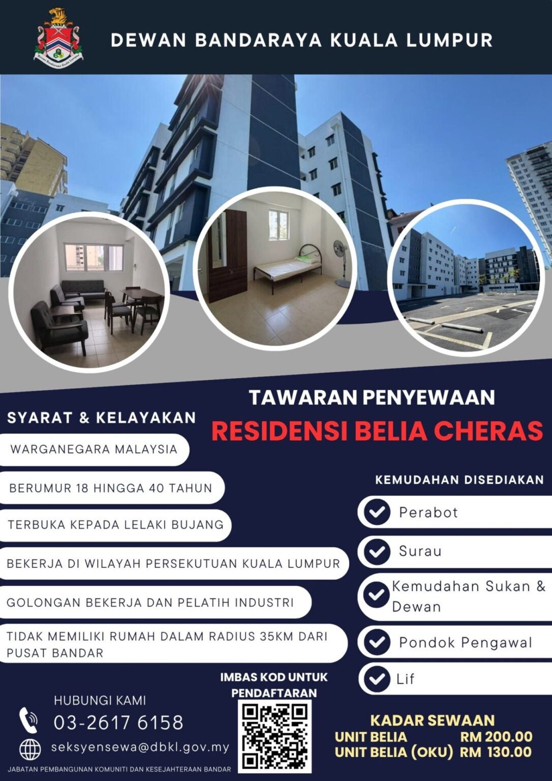 DBKL Launches Housing Rental Units for Single Men Working in KL at Just ...