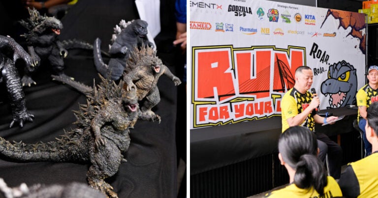 Goji-Run! Godzilla Run: Run For Your Life to Roar M'sian Runners in ...