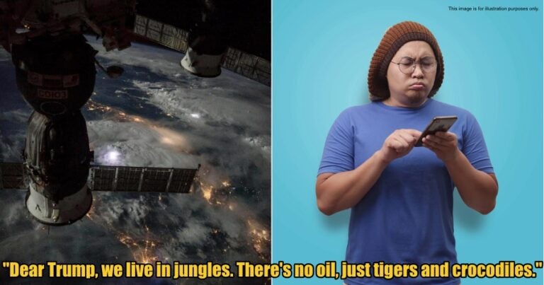 "No oil here!" - M'sians Hilariously 'Gaslight' Trump After US Embassy ...