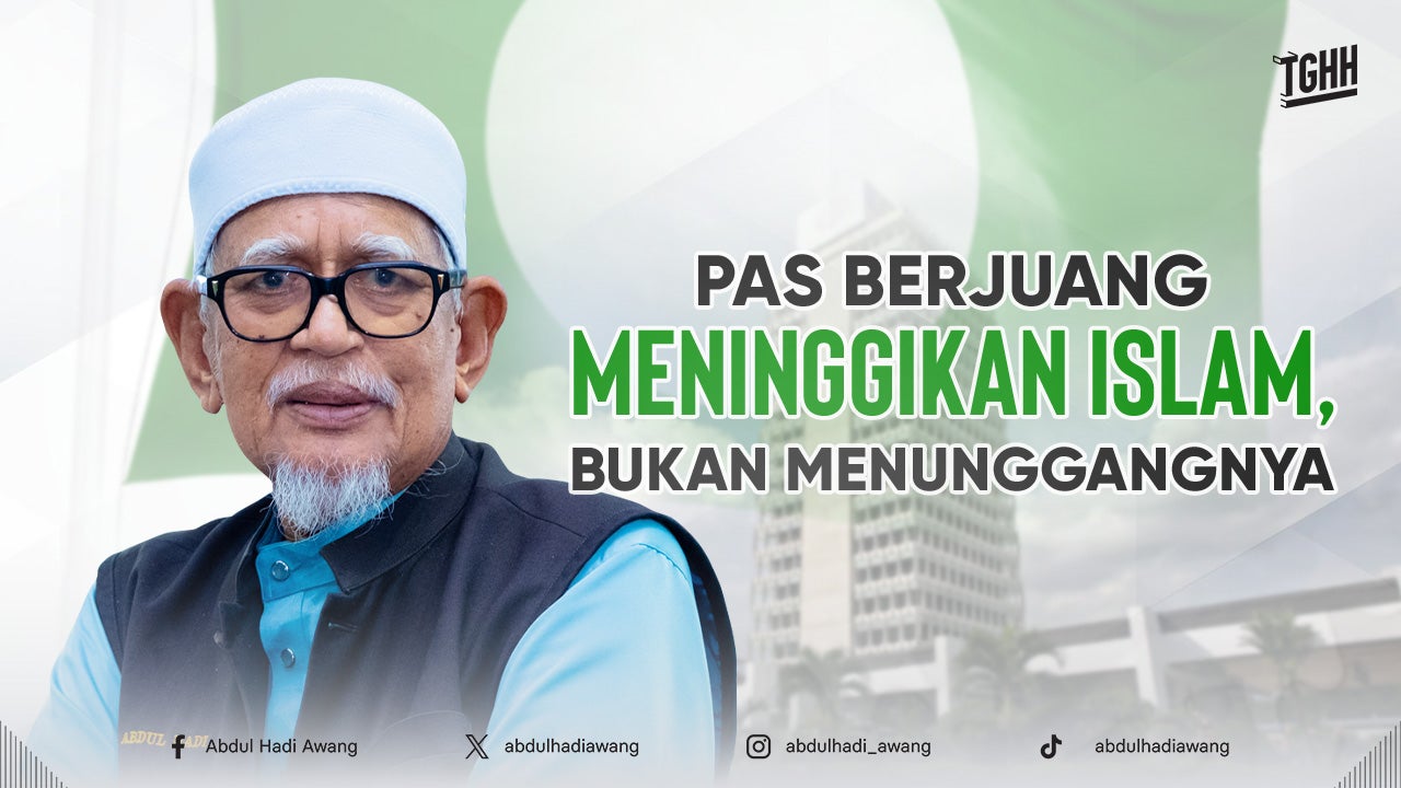 Hadi Awang Shares Post on PAS Elevating Islam, M'sians Urge Him Not to ...