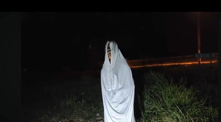 Viral ‘Pocong’ in Perak Village Finally Caught, Turns Out to Be ...