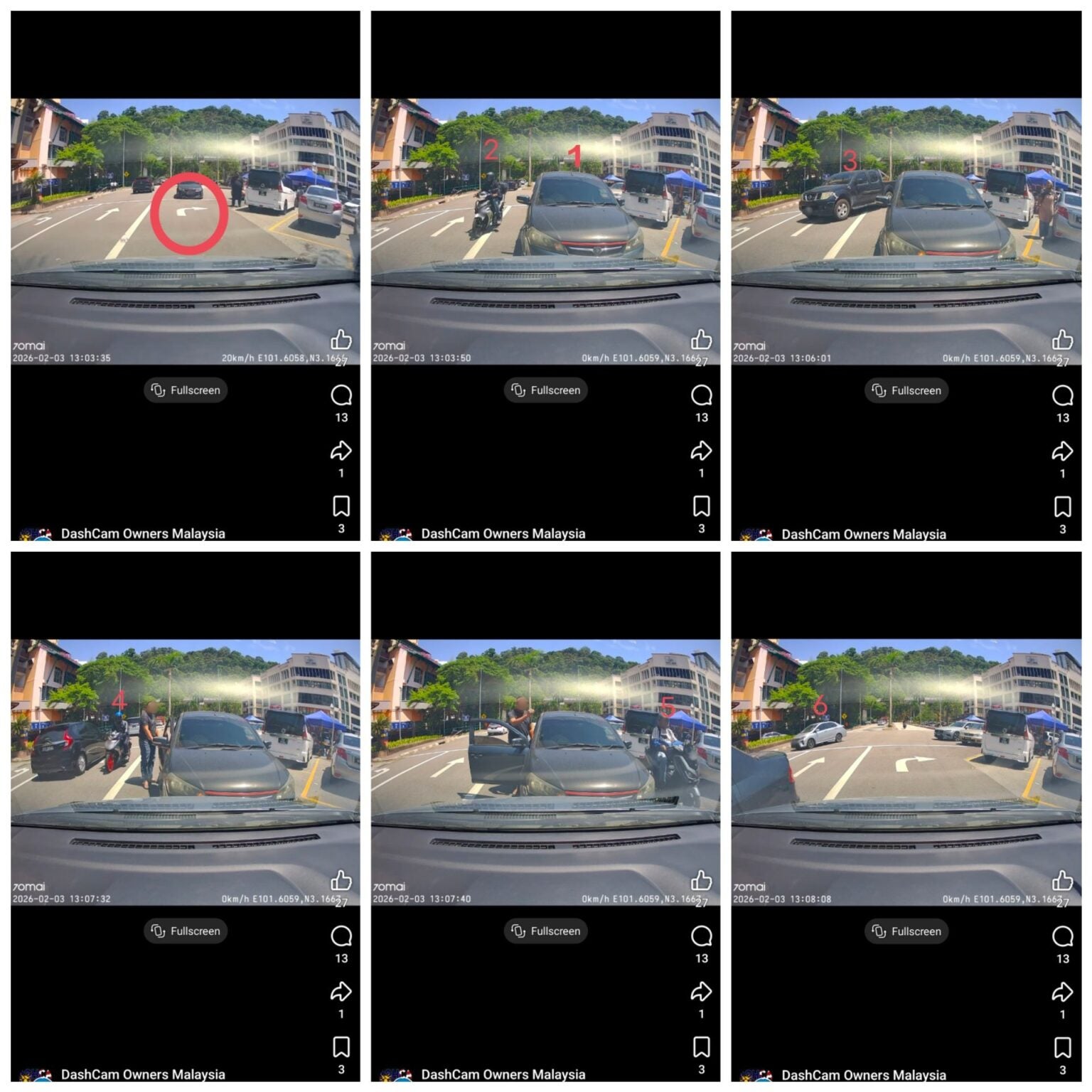 Man Drives Against Traffic in PJ & Allegedly Threatens Another Road ...