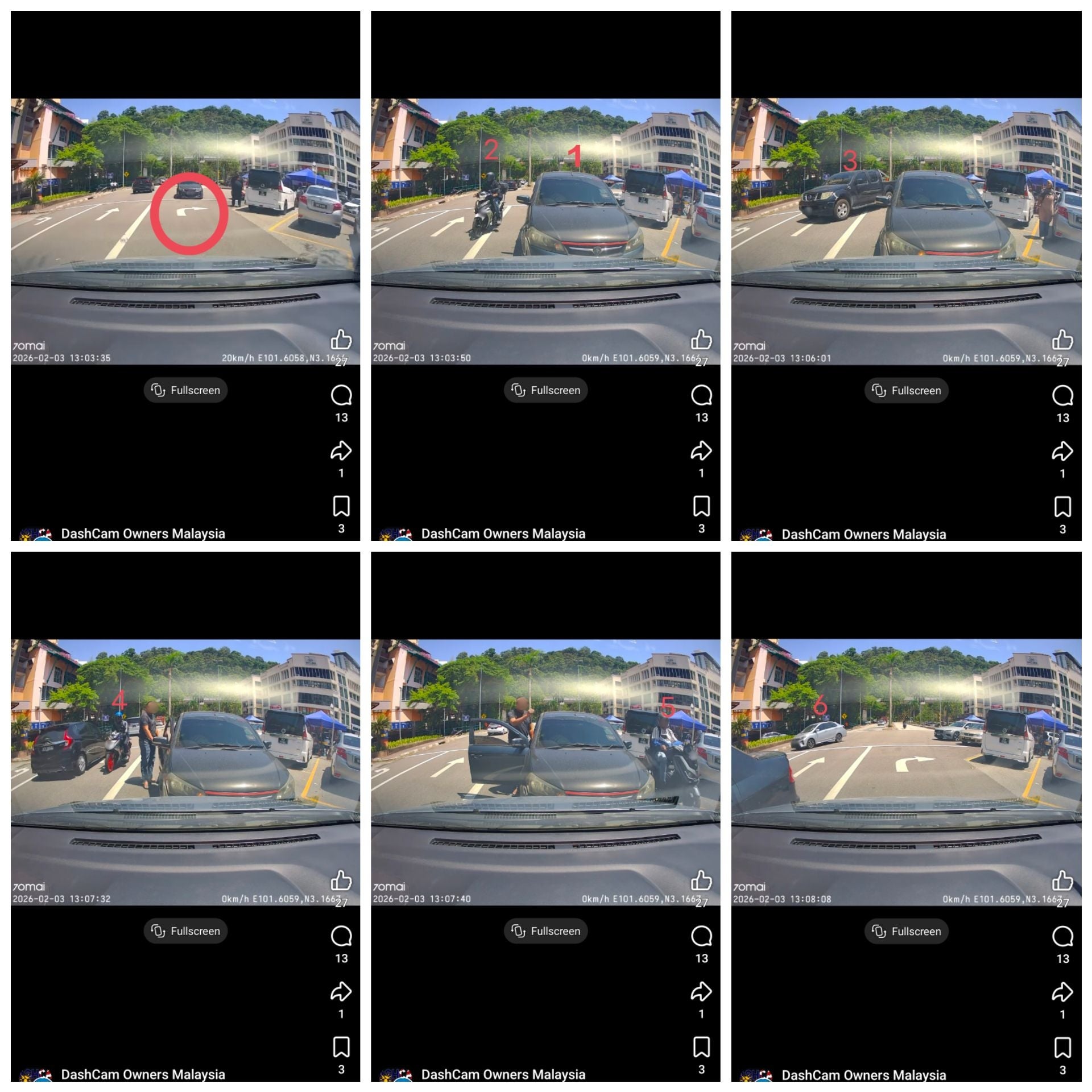 Man Drives Against Traffic in PJ & Allegedly Threatens Another Road ...