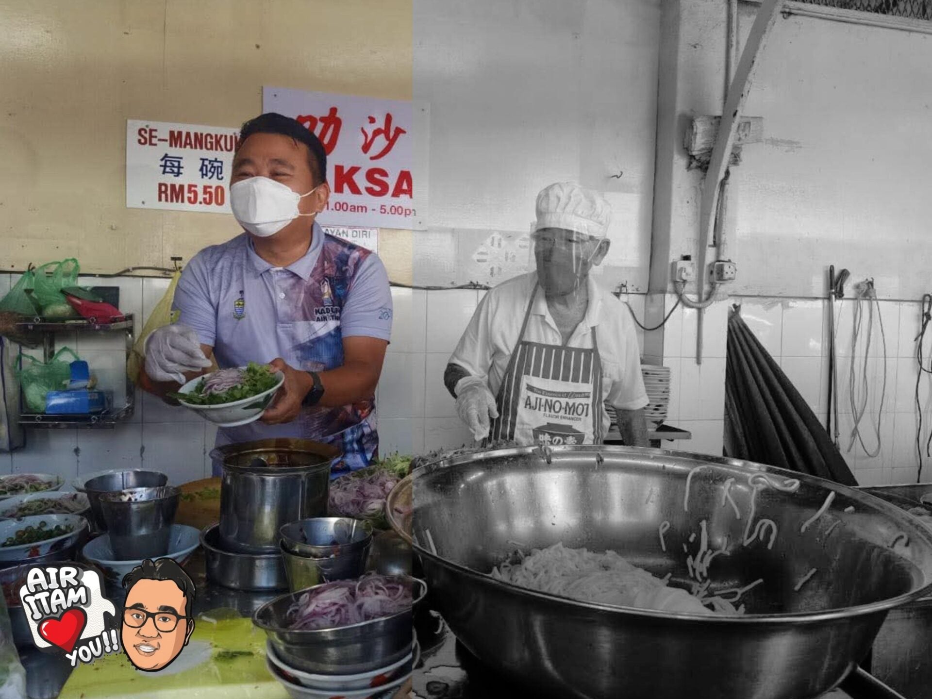 "He was surrounded by his loving family" - Famous Penang Laksa Hawker ...